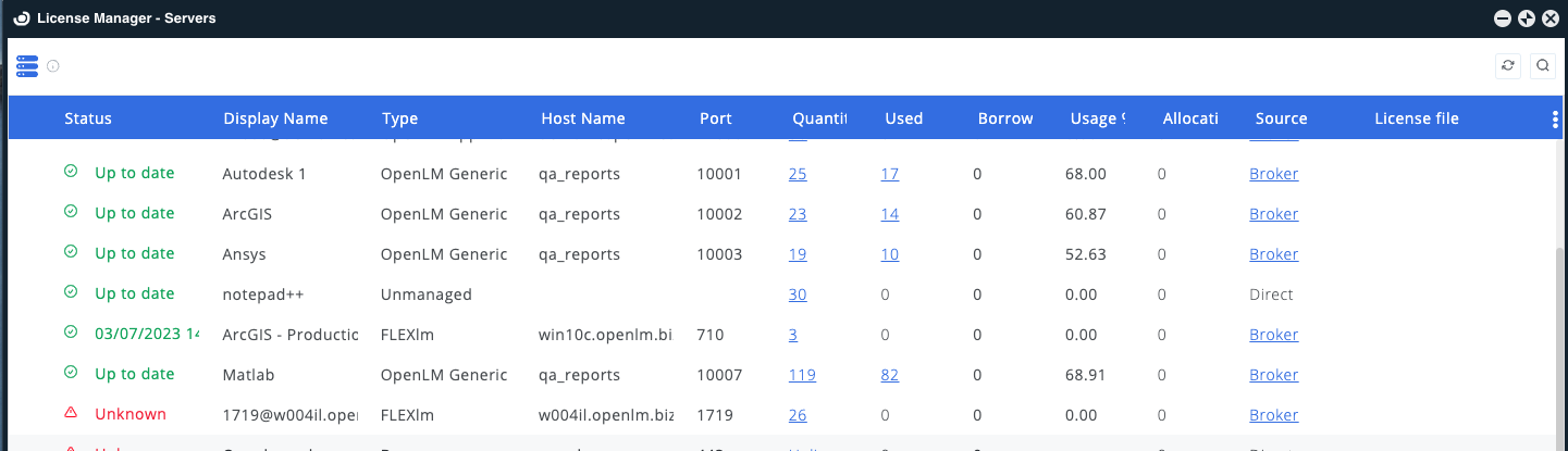 オプションファイル管理 - OpenLM Japan