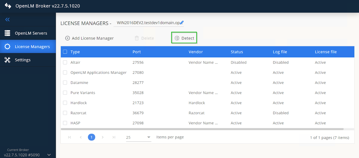 FlexLMの設定 - OpenLM Japan